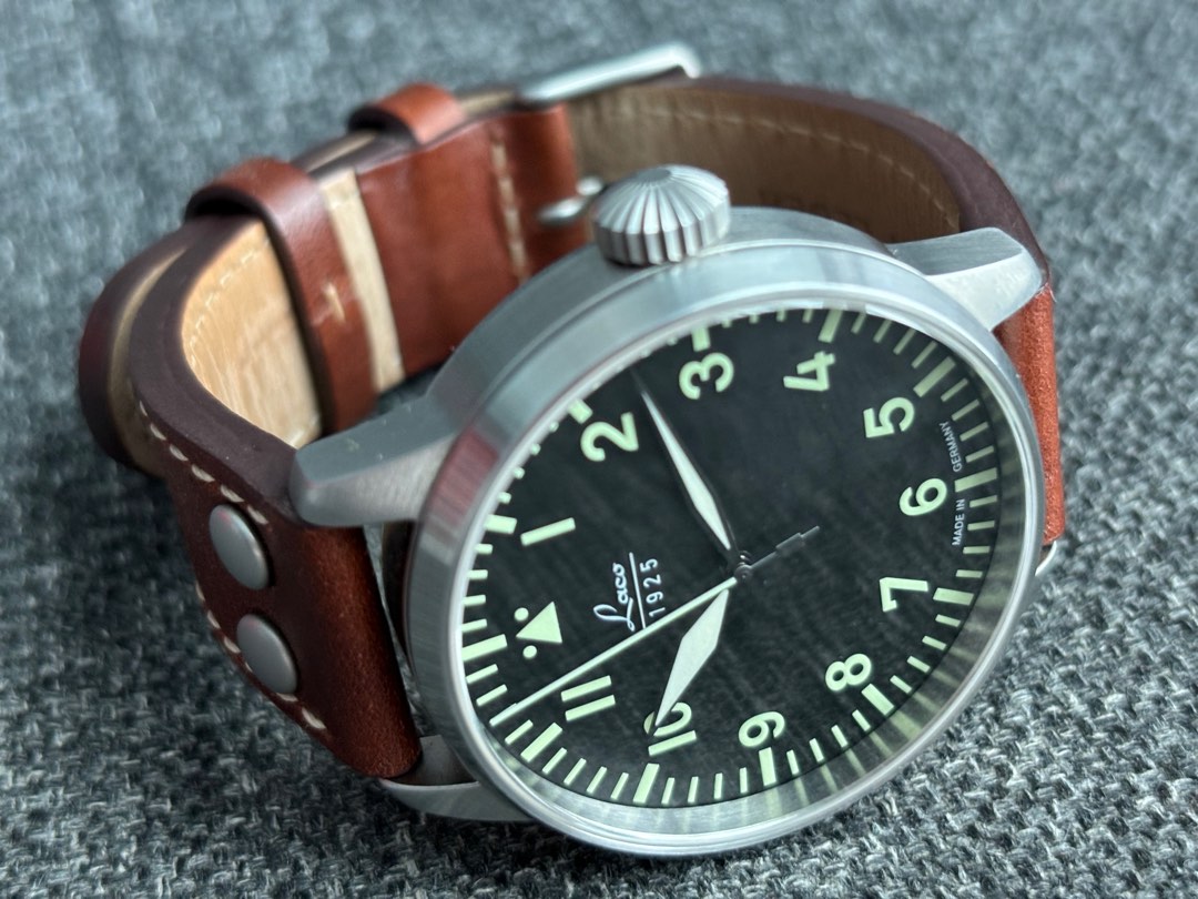 LACO pilot watch Augsburg 42 Flieger , Luxury, Watches on Carousell