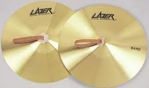 Lazer- 12" Marching Cymbal - Yellow Copper (PE075A-12), Hobbies & Toys ...