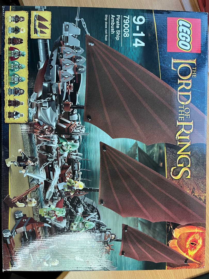 Lego 79008 The Lord of the Rings Pirate Ship Ambush, 興趣及遊戲, 玩具 & 遊戲類 ...
