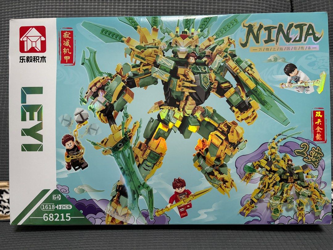 Lego Ninjago 1618pcs, Hobbies & Toys, Toys & Games on Carousell