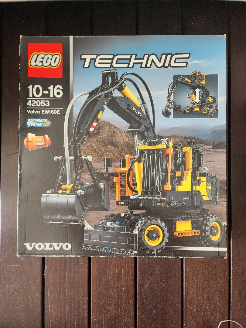 Lego Technic 42053 Volvo EW160E, Hobbies & Toys, Toys & Games on Carousell
