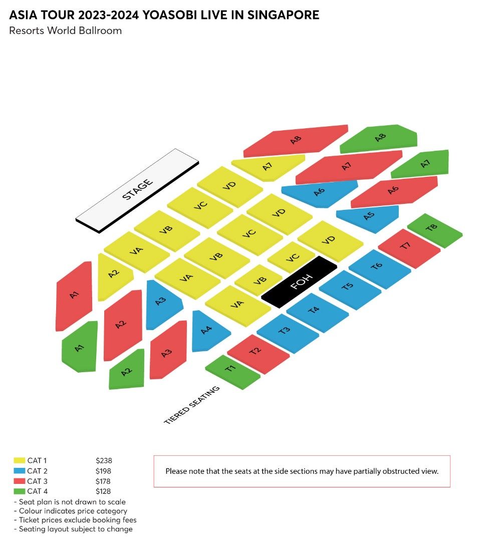 LF Yoasobi Ticket x2, Tickets & Vouchers, Event Tickets on Carousell