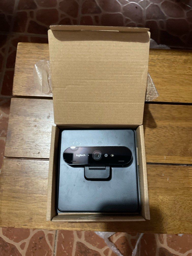 Logitech Brio 4k Ultra HD Pro Webcam, 1080p/60fps Hyper-Fast Streaming ...