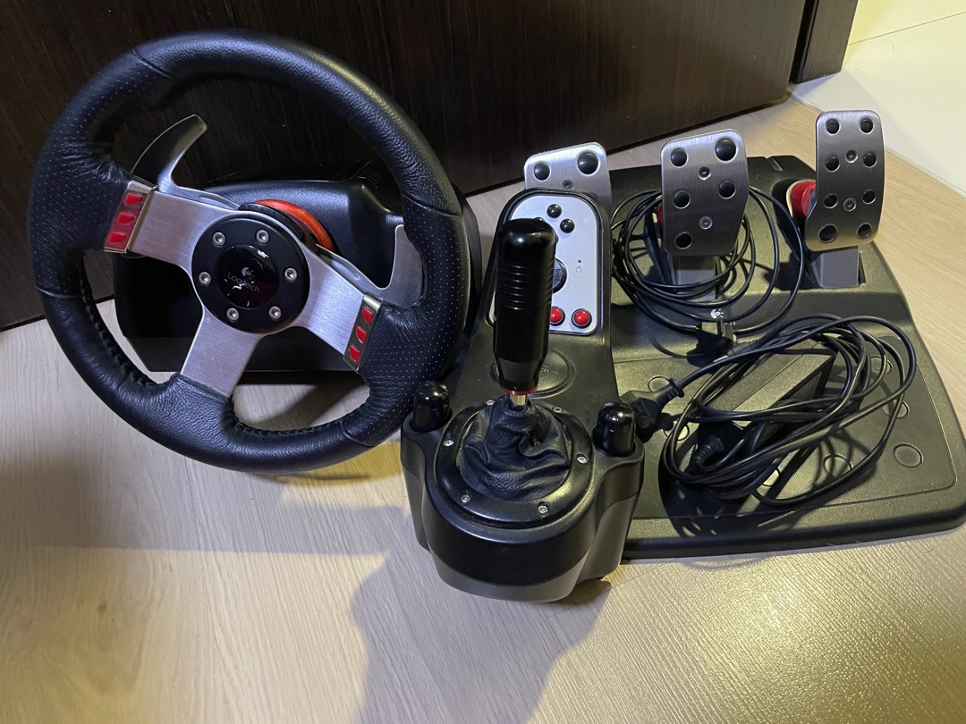 Logitech G27 Racing Sim, Video Gaming, Gaming Accessories, Controllers ...