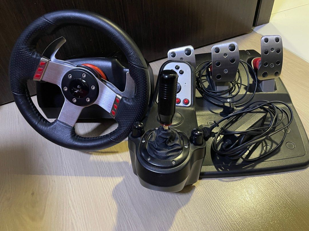 Logitech G27 Racing Sim, Video Gaming, Gaming Accessories, Controllers ...