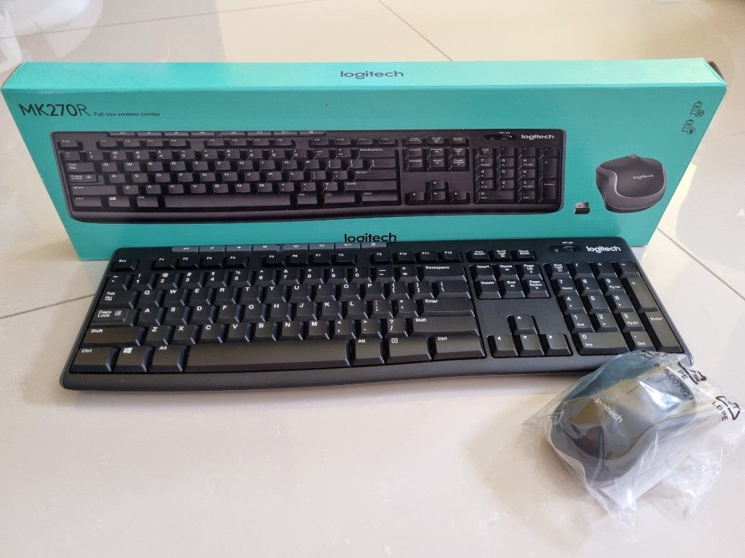 Logitech Keyboard And Mouse Combo Computers And Tech Parts And Accessories Computer Keyboard On