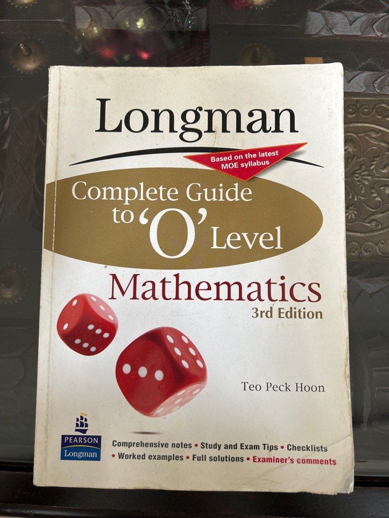 Longman Complete Guide to O Level Mathematics 3rd Edition, Hobbies ...