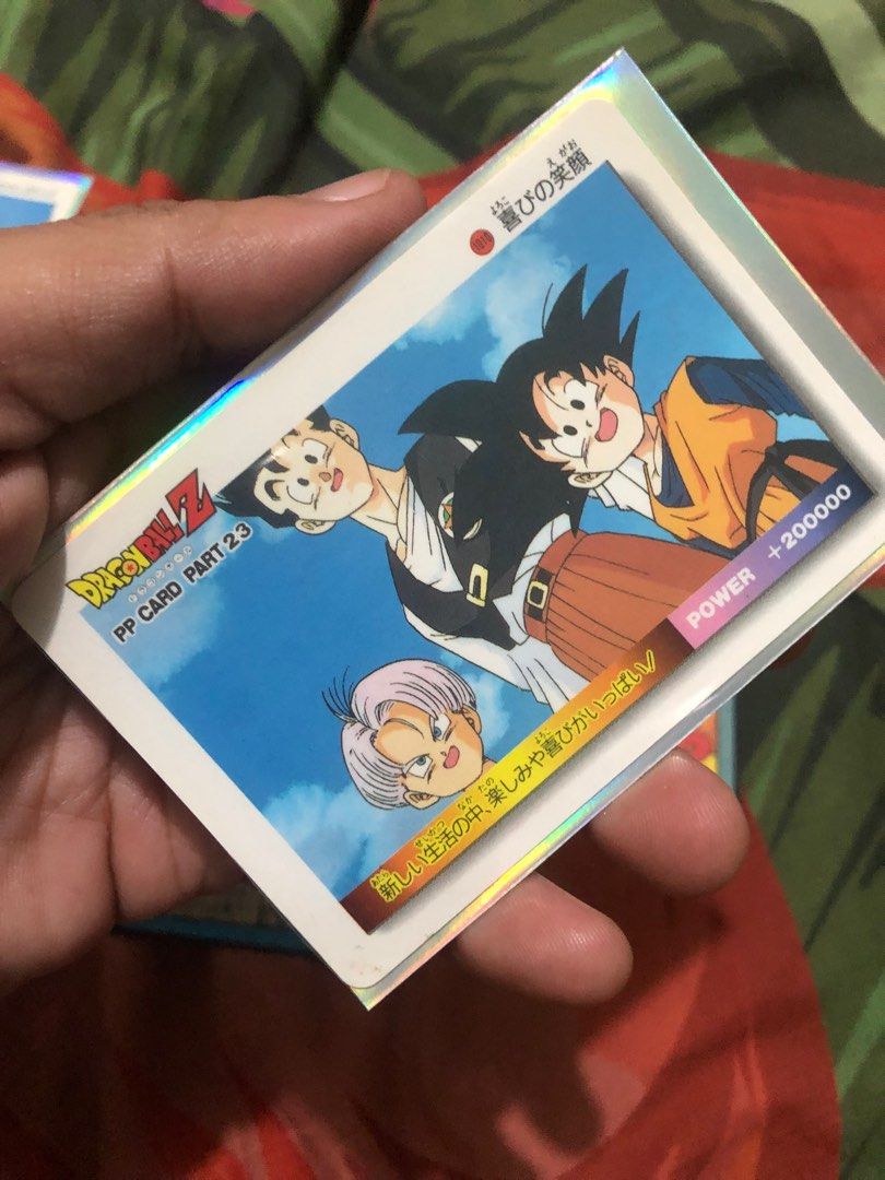 Lot set of vintage DBZ cards, Hobbies & Toys, Toys & Games on Carousell
