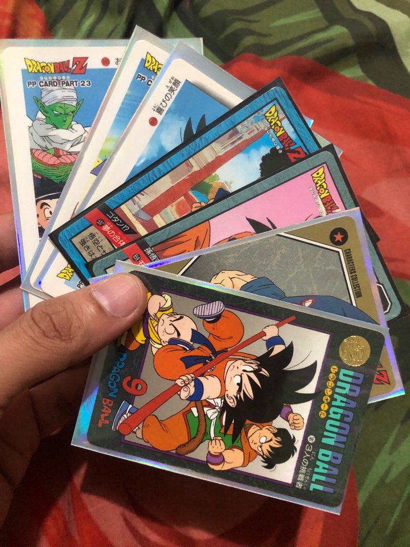 Lot set of vintage DBZ cards, Hobbies & Toys, Toys & Games on Carousell