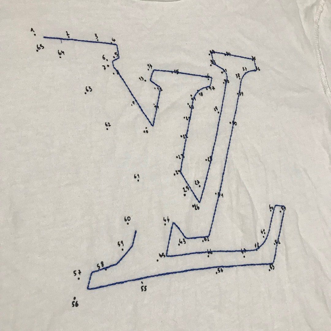 LOUIS VUITTON - STITCH EMBROID, Luxury, Apparel on Carousell