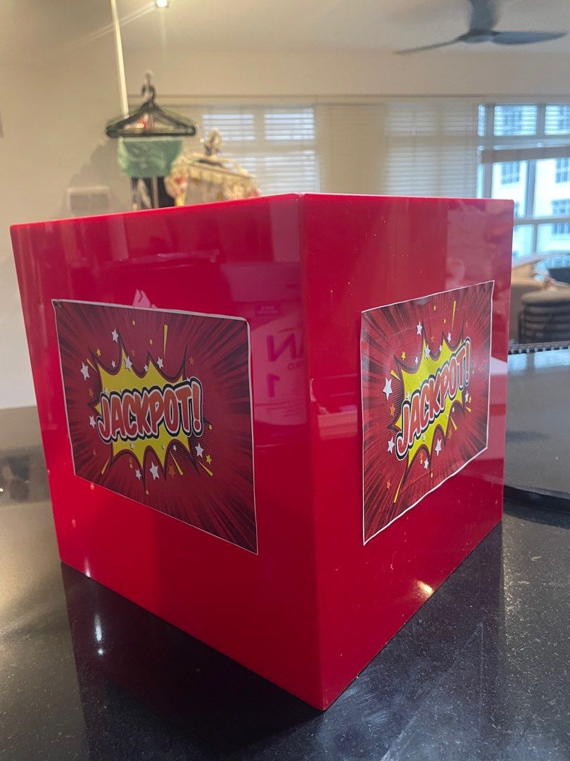 Lucky draw box, Hobbies & Toys, Stationery & Craft, Occasions & Party ...