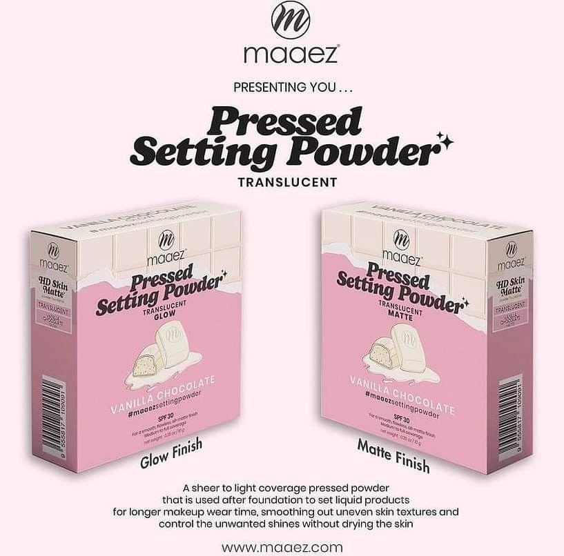 Maez Setting Powder, Beauty & Personal Care, Face, Makeup on Carousell