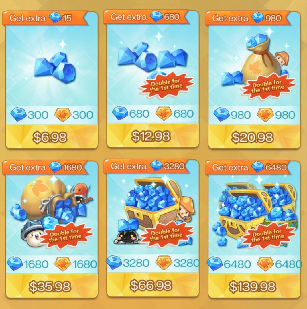 Maplestory R Diamonds, Video Gaming, Gaming Accessories, In-Game ...