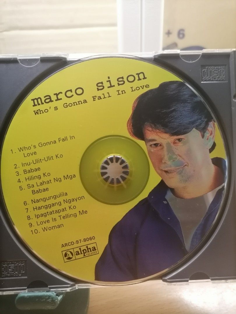 MARCO SISON, WHO'S GONNA FALL IN LOVE, Hobbies & Toys, Music & Media ...