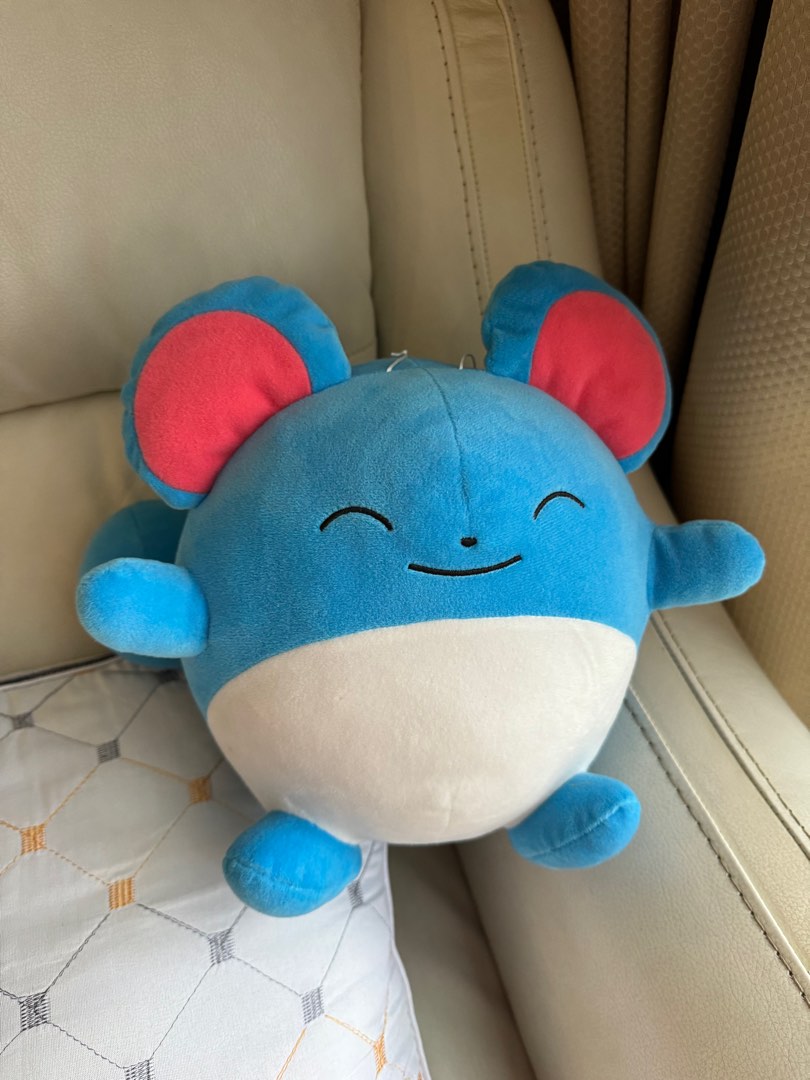 Marill plush, Hobbies & Toys, Toys & Games on Carousell