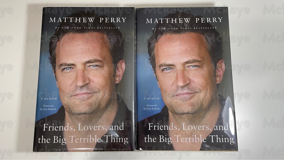 NO LAST PRICE ONE COPY LEFT Matthew Perry's book: Friends, Lovers, and ...