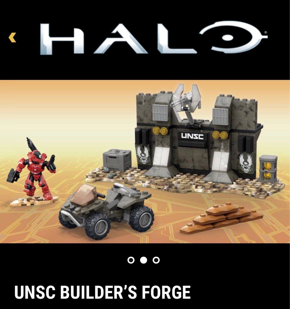 Mega Construx Halo UNSC Builder's Forge; SRP: ₱1999.75, Hobbies & Toys ...