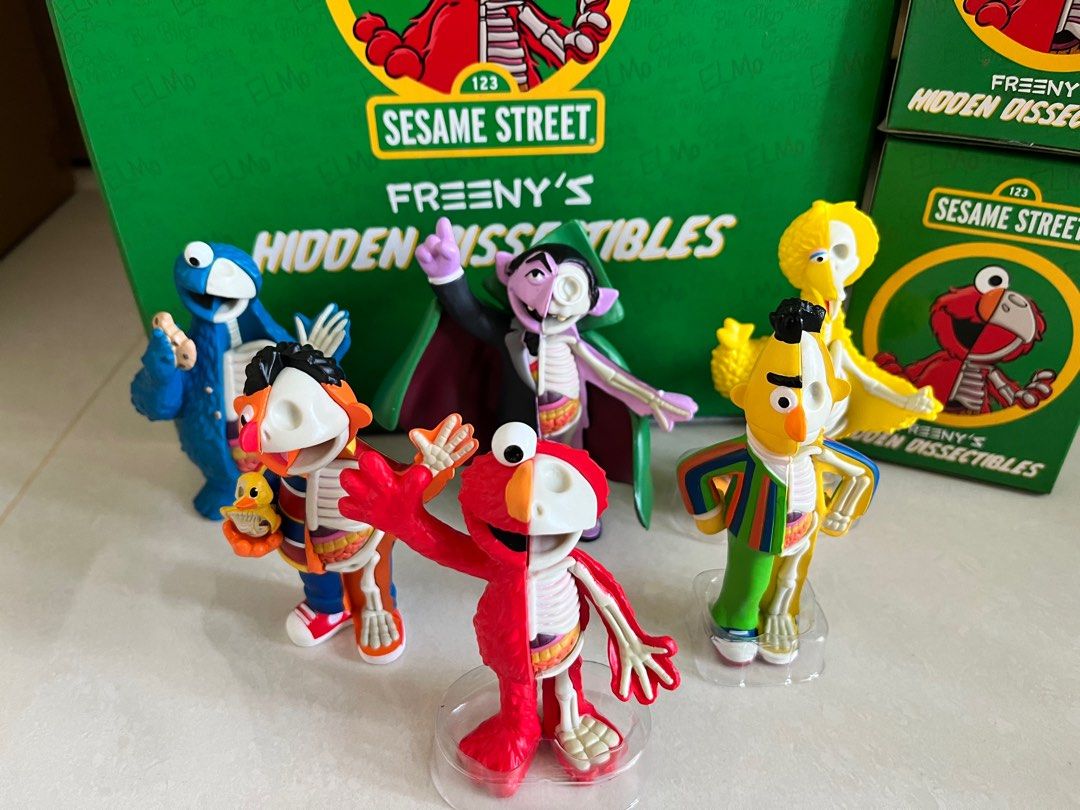 Mighty Jaxx Jason Freeny XXRAY Sesame Street Hidden Dissectibles Blind ...
