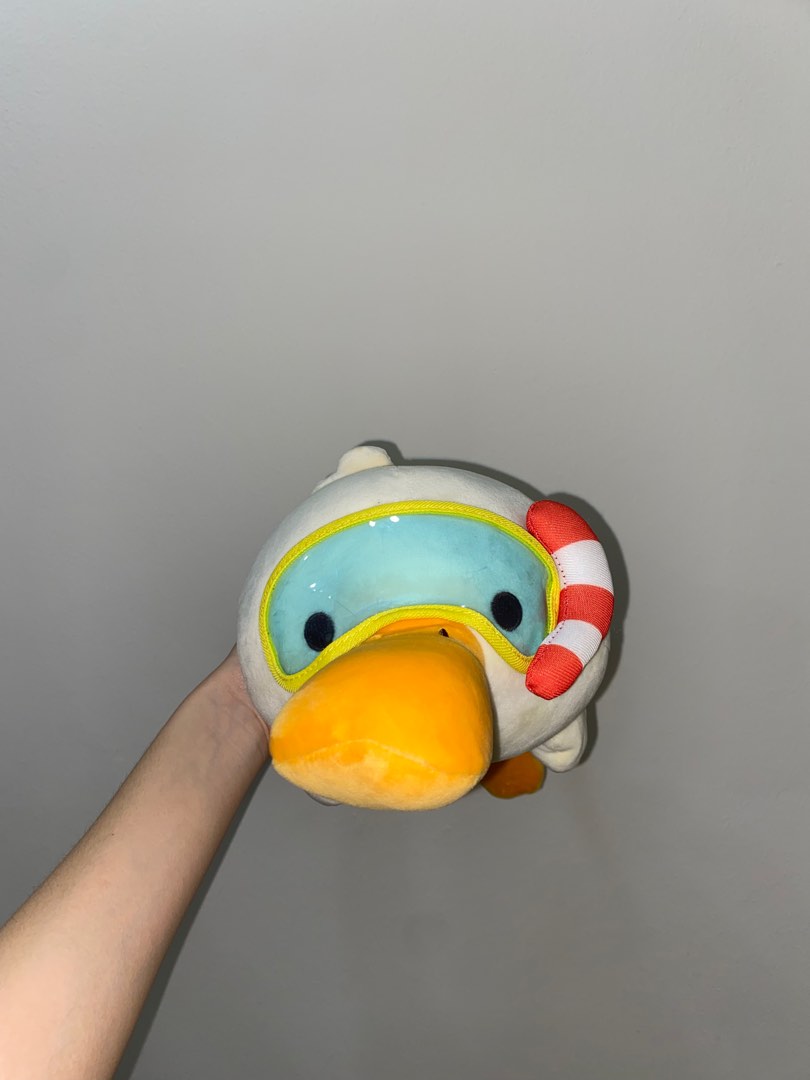 miniso duck plushie, Hobbies & Toys, Toys & Games on Carousell