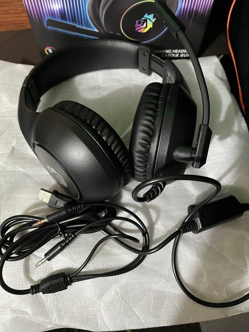 MINISO GAMING HEADSET, Audio, Headphones & Headsets on Carousell