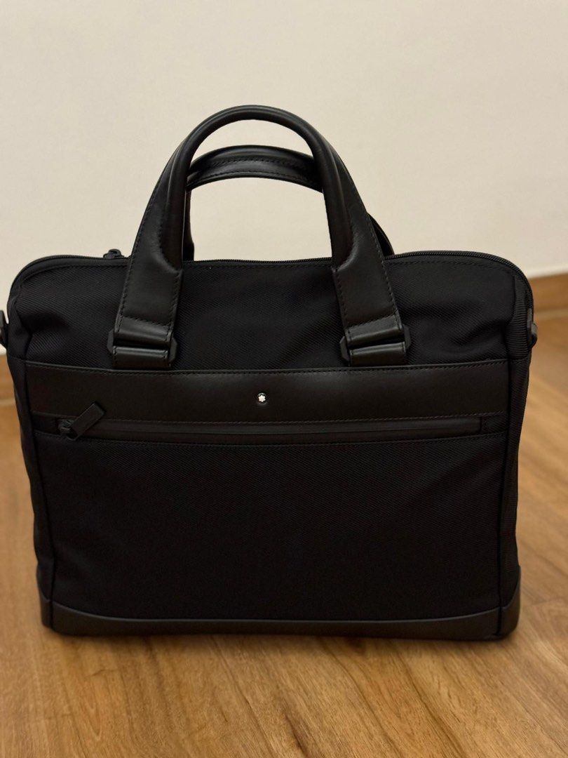 Montblanc Mont Blanc laptop bag with removable sling, Luxury, Bags ...