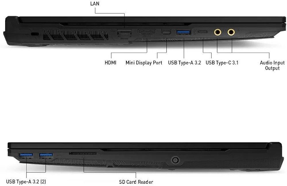 MSI GL65 Leopard 10SFK-062 15.6" FHD 144Hz 3ms Thin Bezel Gaming Laptop ...