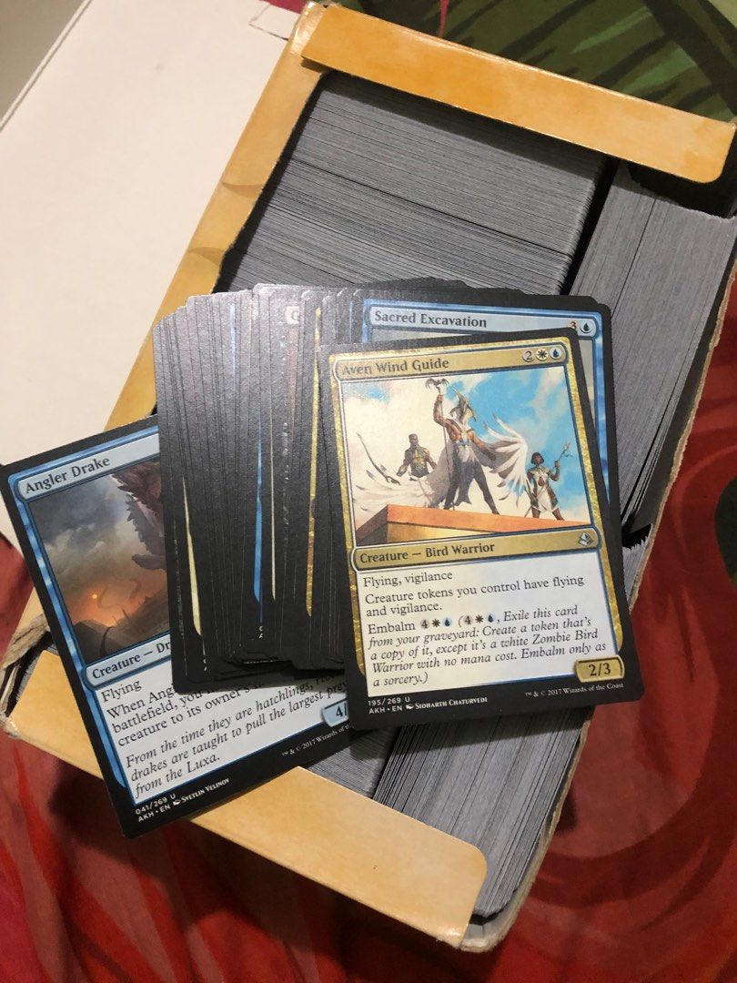 MTG one box full of cards 500 plus pieces box #3, Hobbies & Toys, Toys ...