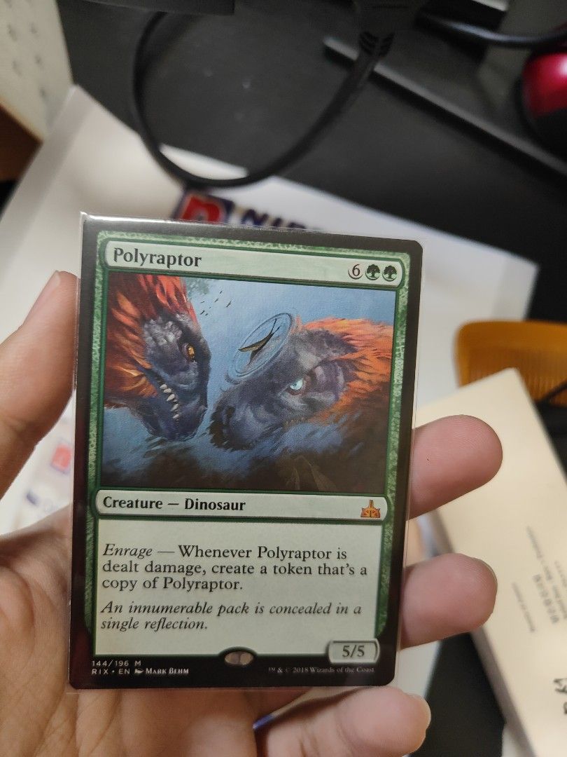 MTG Polyraptor, Hobbies & Toys, Toys & Games on Carousell
