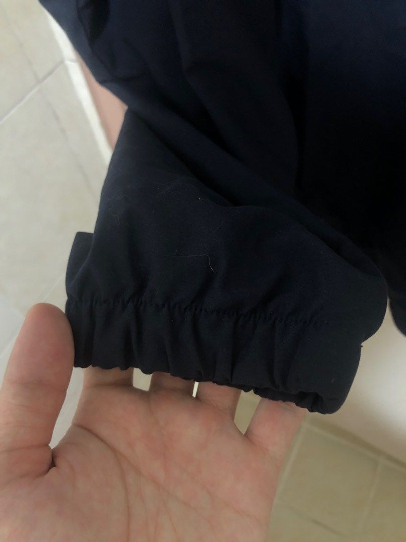 Navy Blue/Biru Pekat Outerwear Jacket, Men's Fashion, Activewear on ...