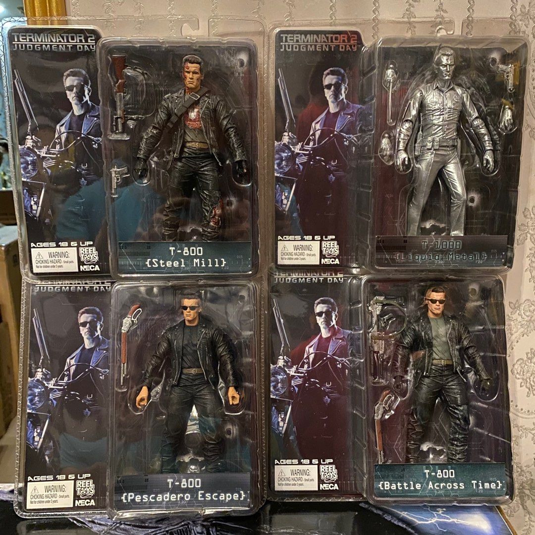 NECA terminator 2 set of 4 figures, Hobbies & Toys, Toys & Games on ...
