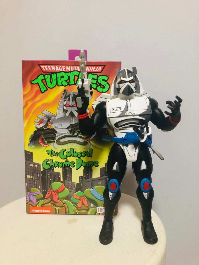 NECA TMNT Ultimate Chrome Dome Teenage Mutant ninja Turtles, Hobbies ...