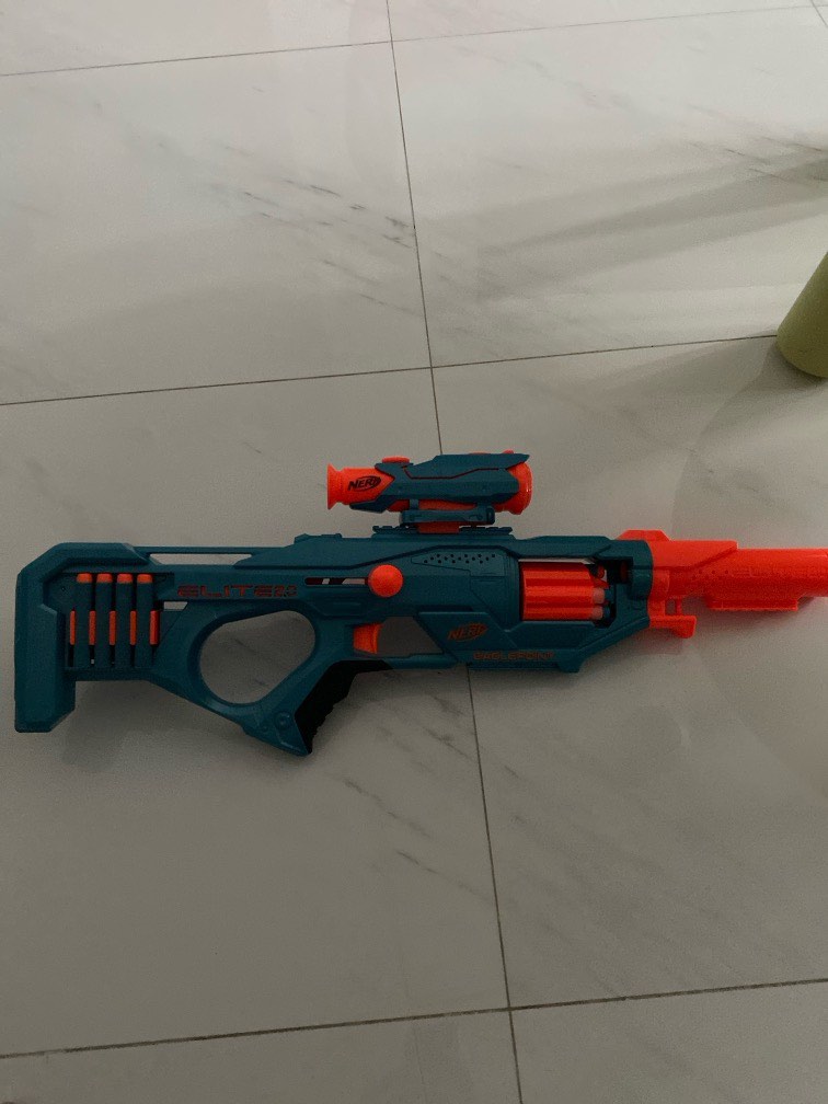 Nerf eaglepoint gun sniper, Hobbies & Toys, Toys & Games on Carousell