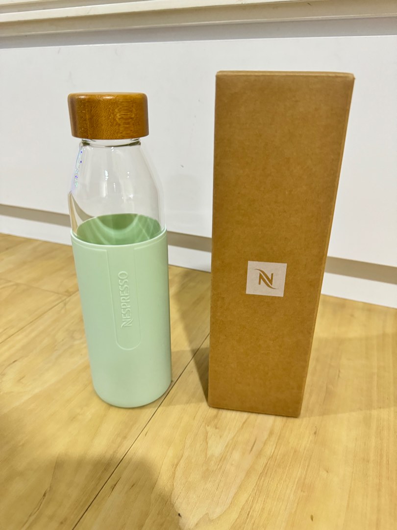 Nespresso 500ml Glass Bottle, Furniture & Home Living, Kitchenware ...