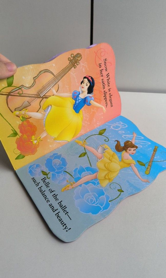New item BoardBook Disney Princess ballerina beauties Rm5 Many ...