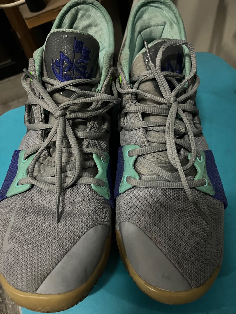 NIKE PG 2 PURE PLATINUM TURQUOISE, Men's Fashion, Footwear, Sneakers on ...