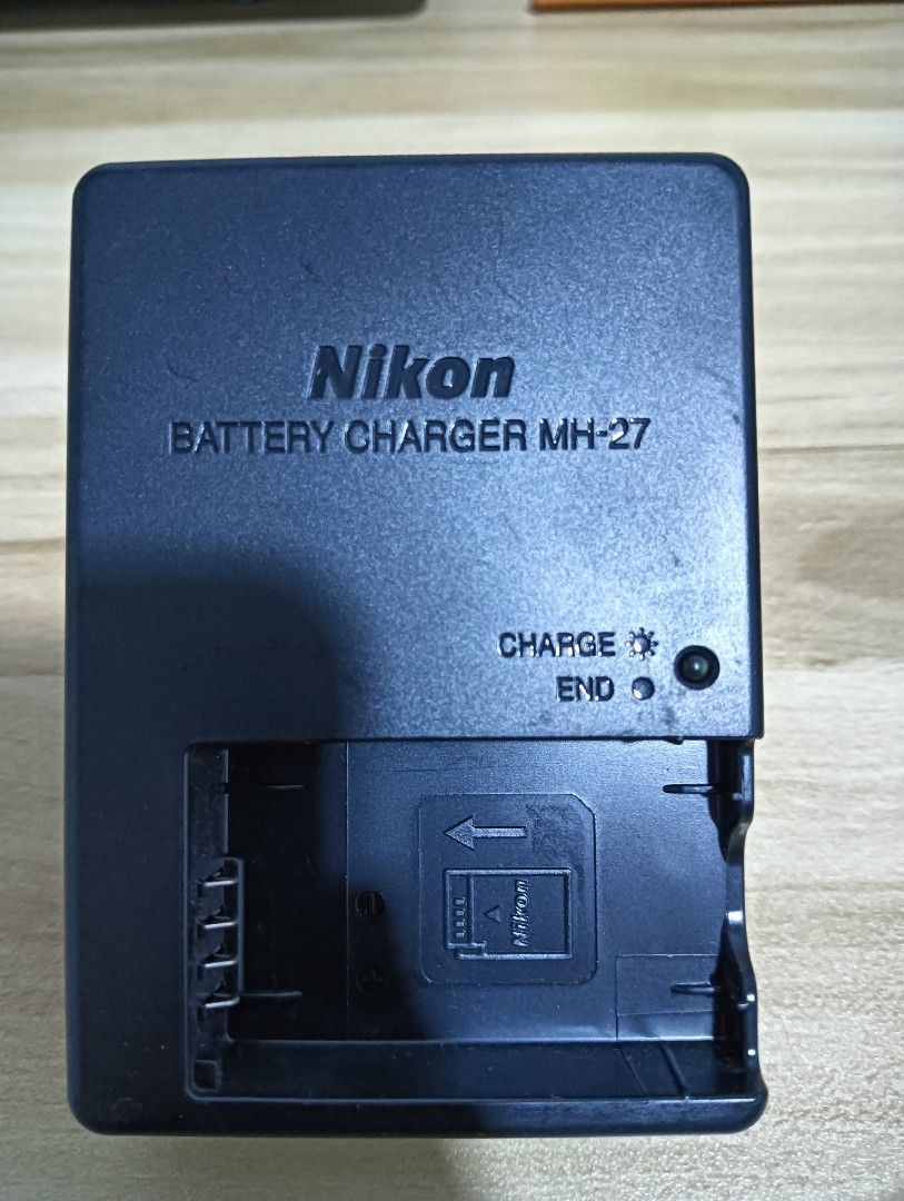 NIKON MH-27 ORIGINAL CHARGER, Photography, Photography Accessories ...