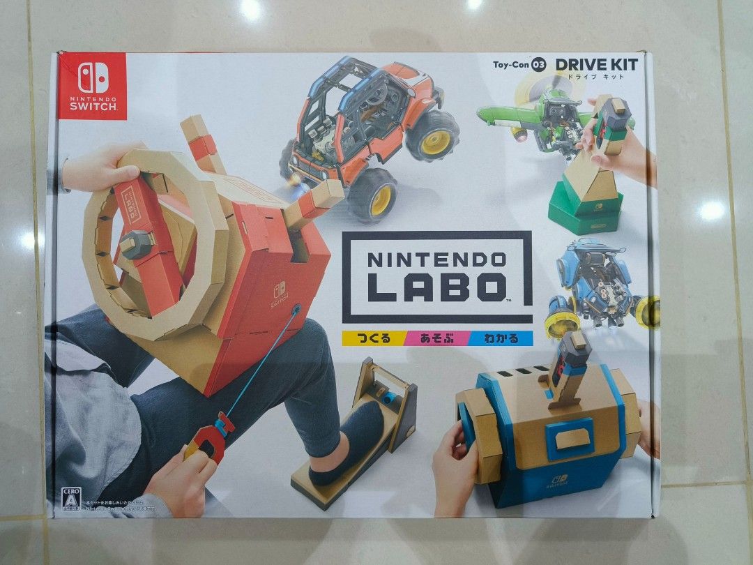 Nintendo Labo Driving Kit, Video Gaming, Video Games, Nintendo on Carousell