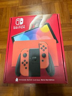 Nintendo switch oled Mario red edition Nintendo switch oled, Video ...