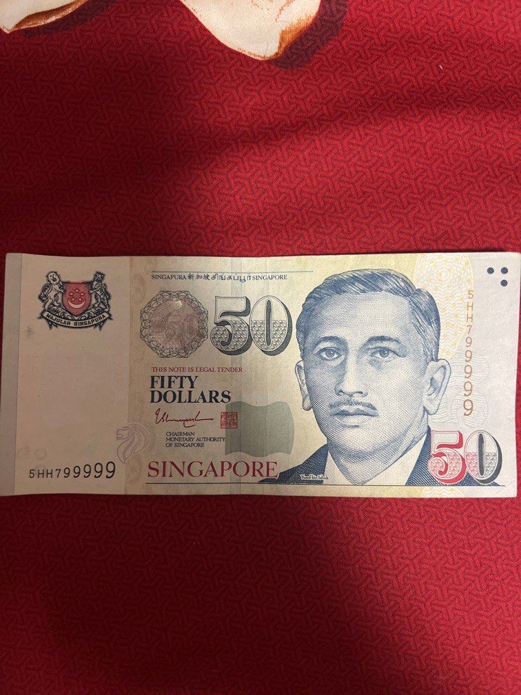 number 99999 note, Hobbies & Toys, Memorabilia & Collectibles, Currency on Carousell