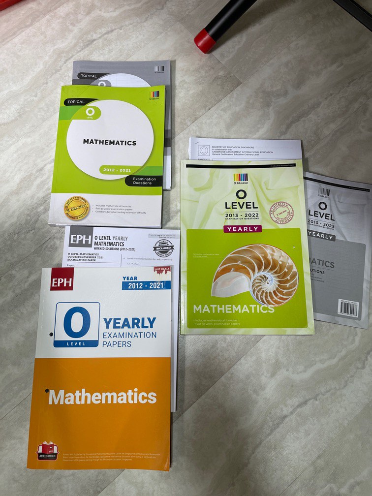 O Level Assessment Math yearly, Hobbies & Toys, Books & Magazines, Assessment Books on Carousell