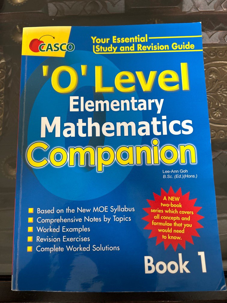 O Level Elementary Math Companion, Hobbies & Toys, Books & Magazines ...