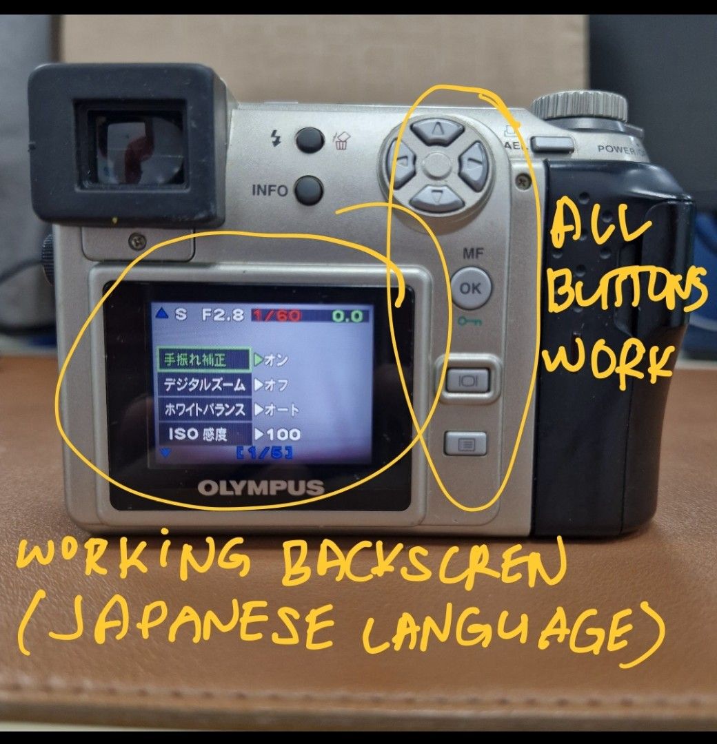 Olympus C2100UZ old school digicam, Photography, Cameras on Carousell