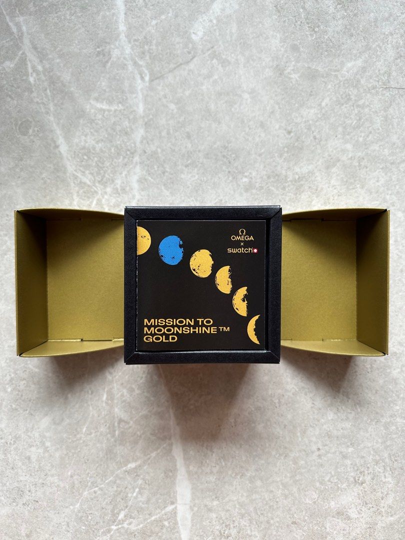 Omega x Swatch - Mission to Moonshine Gold ‘Cold Moon’ (Dec 2023 ...