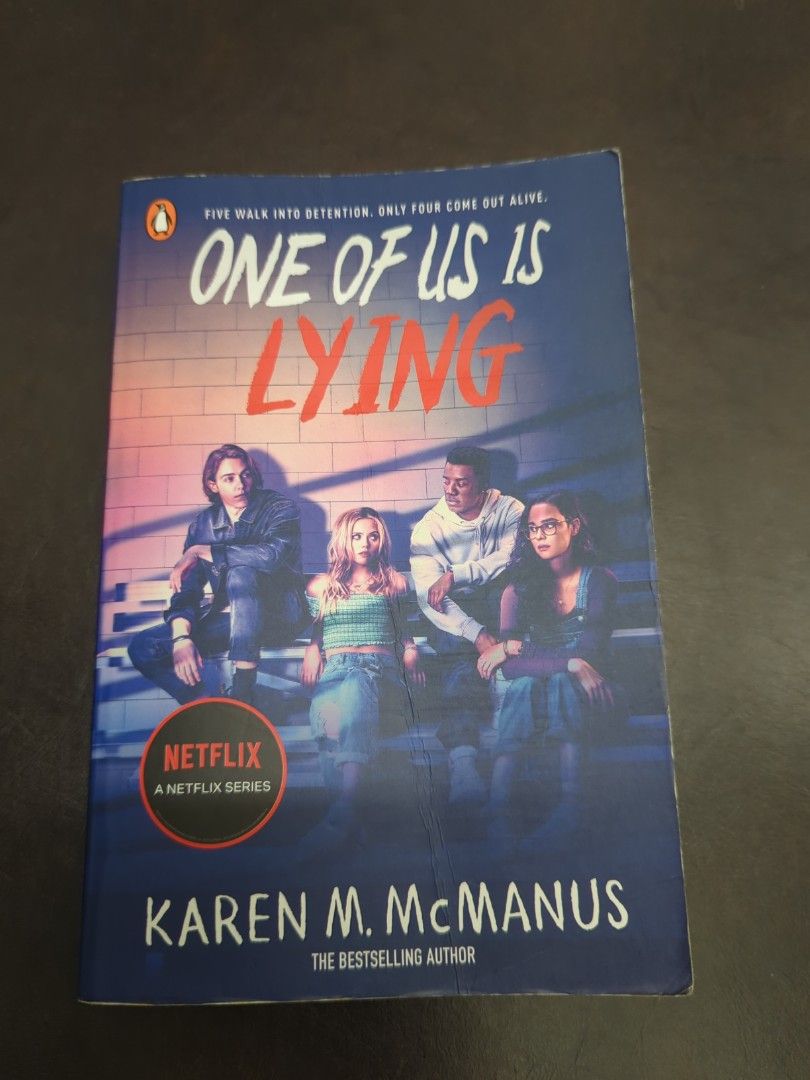 ONE OF US IS LYING book, Hobbies & Toys, Books & Magazines, Fiction ...
