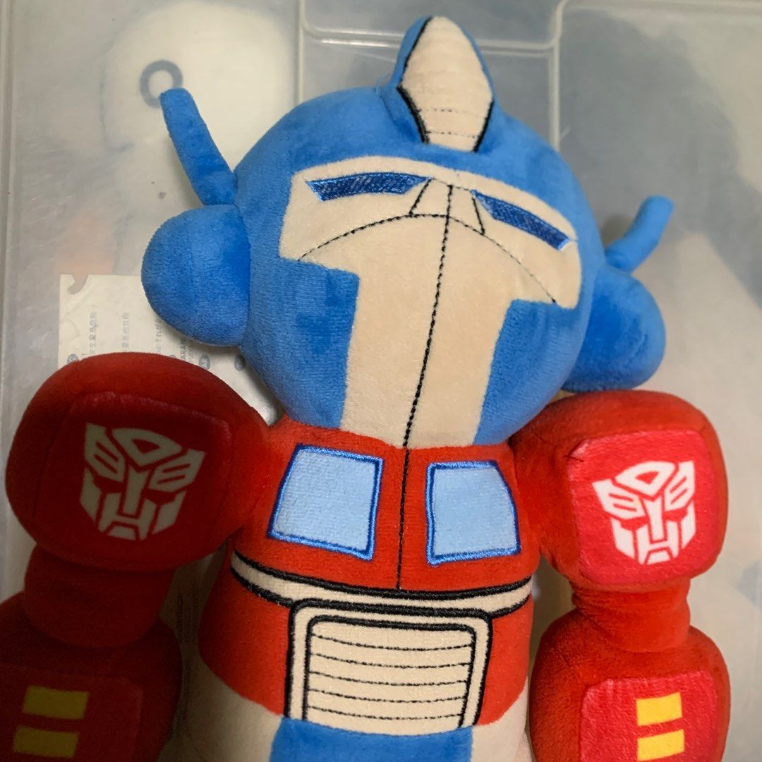 Optimus Prime Transformers Plush Soft Toy, Hobbies & Toys, Toys & Games ...