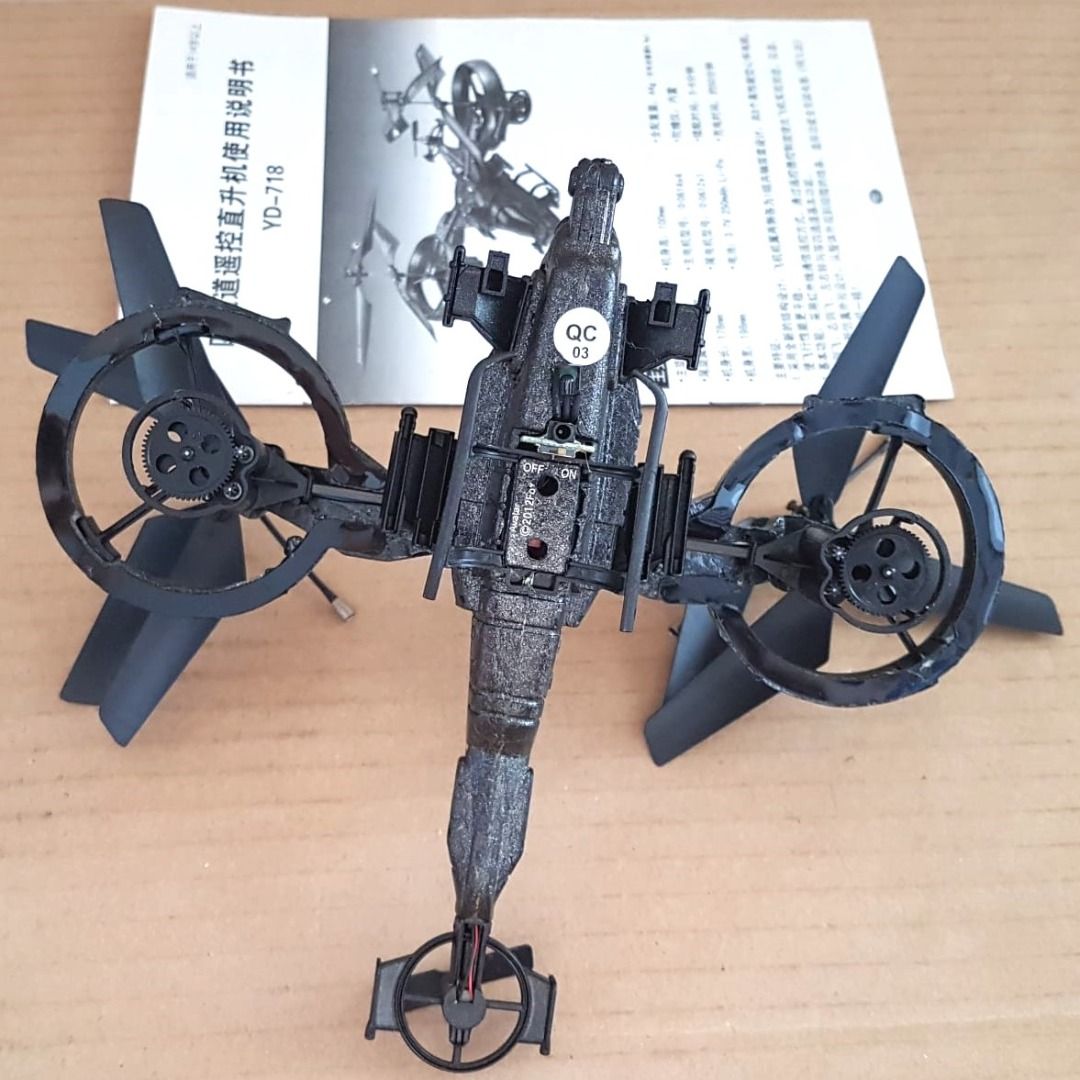 Original Lizenz RC Avatar Gunship, Scorpion Gunship Helicopter from ...