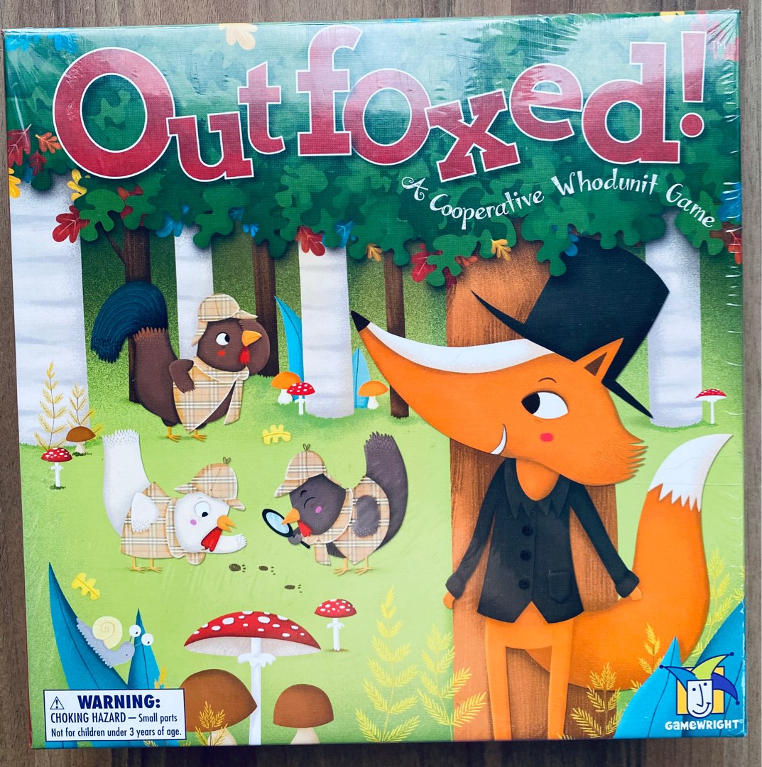 Outfoxed who dunnit game, Hobbies & Toys, Toys & Games on Carousell
