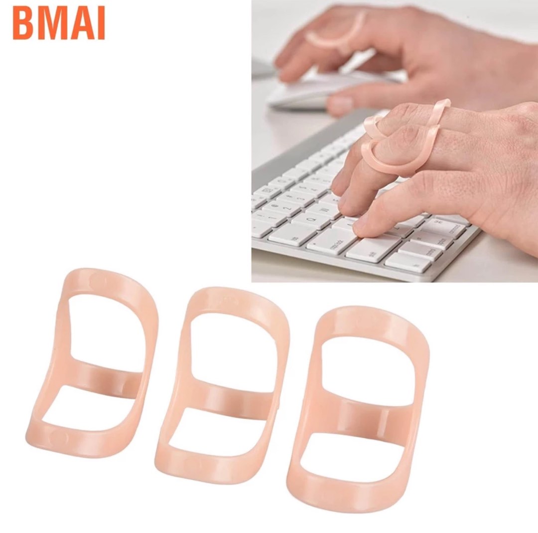 Pain Relief Finger Support Trigger Corrector Finger Fixing Splint Brace ...