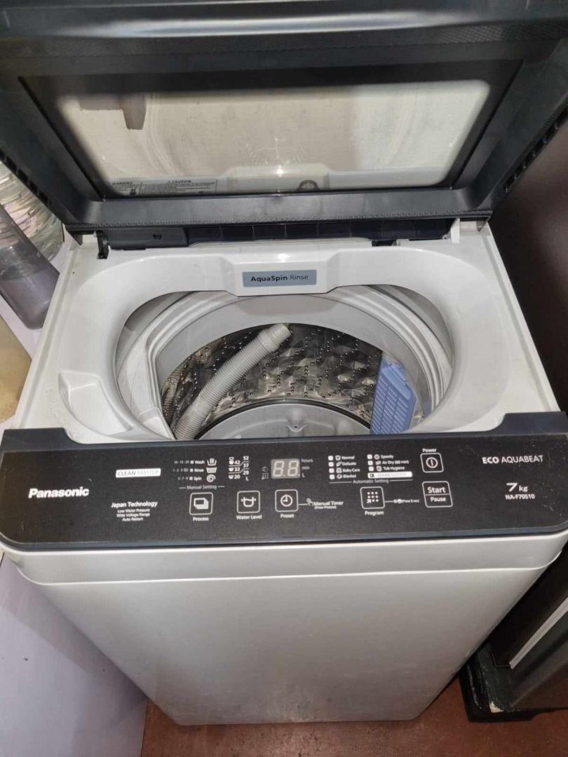 Panasonic - Top load automatic washing machine with spin dryer, TV ...