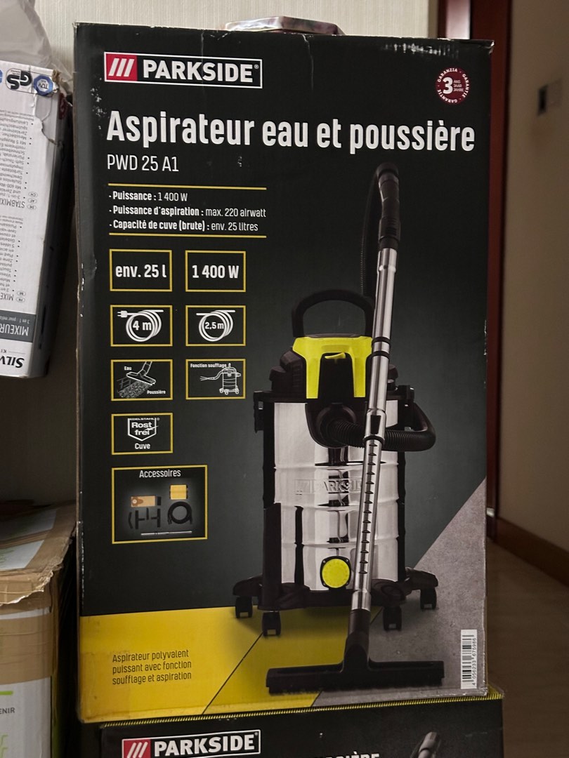 parkside Vacuum Cleaner 1400W, Furniture & Home Living, Cleaning ...